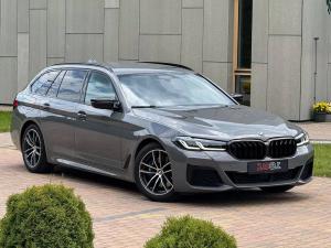 Grey BMW 520 2022 in Riga, with an engine capacity of 2.00 L and mileage of 182 thousand km for 24900 €, photo 12 on AUTOMOTO.COM.LV