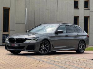 Grey BMW 520 2022 in Riga, with an engine capacity of 2.00 L and mileage of 182 thousand km for 24900 €, photo 34 on AUTOMOTO.COM.LV
