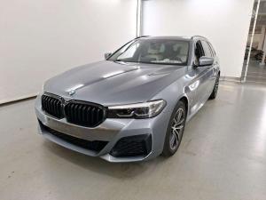 Grey BMW 520 2022 in Vilnius, with an engine capacity of 2.00 L and mileage of 149 thousand km for 24990 €, photo  on AUTOMOTO.COM.LV