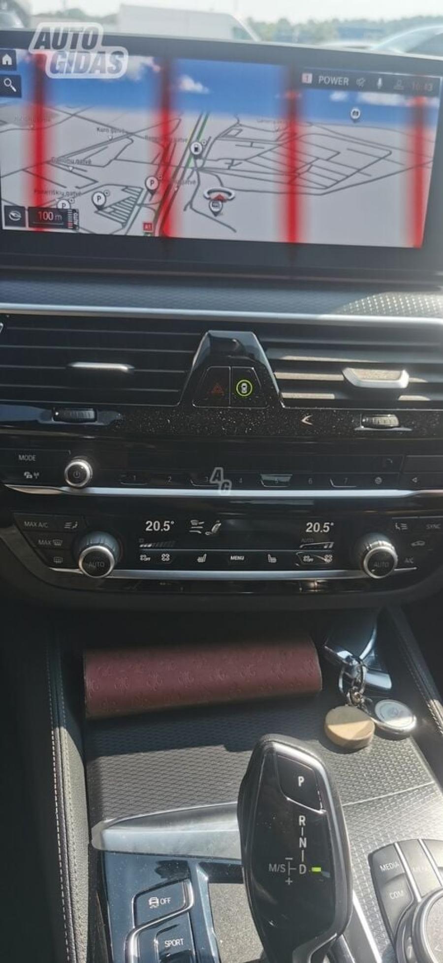 Pelēks BMW 520 2023 Viļņa, ar dzinēja tilpumu 2.00 L un nobraukumu 190 tūkst. km par 25850 €, foto 30 vietnē AUTOMOTO.COM.LV