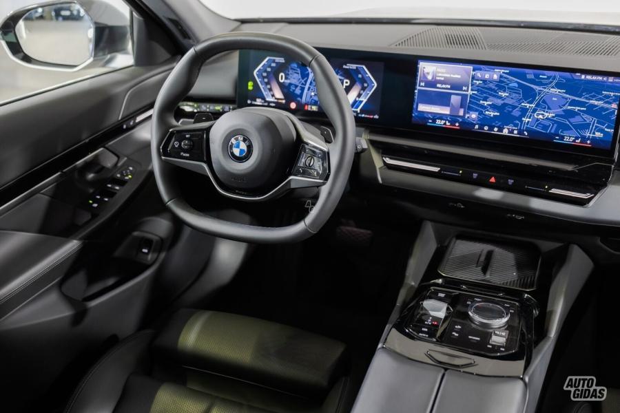 Pelēks BMW 520 2024 Viļņa, ar dzinēja tilpumu 2.00 L un nobraukumu 35 tūkst. km par 41991 €, foto 22 vietnē AUTOMOTO.COM.LV