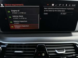 Grey BMW 520 2024 in Vilnius, with an engine capacity of 2.00 L and mileage of 41 thousand km for 32950 €, photo 18 on AUTOMOTO.COM.LV