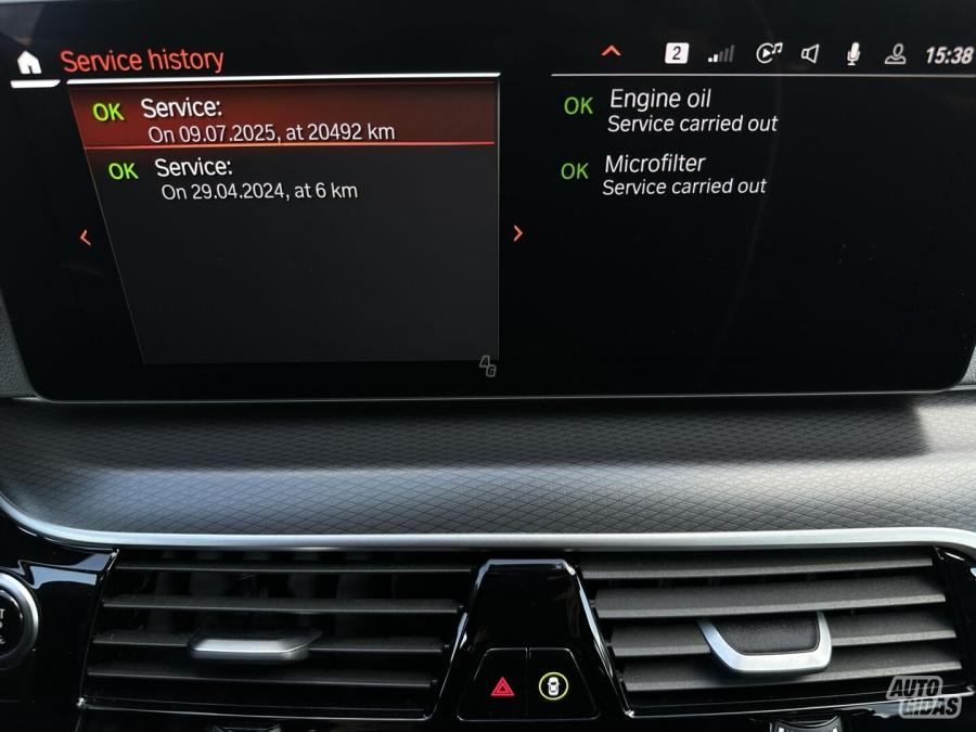 Серый БМВ 520 2024 в Авиженяй, объемом двигателя 2.00 л и пробегом 41 тыс. км за 32650 €, фото 19 на AUTOMOTO.COM.LV