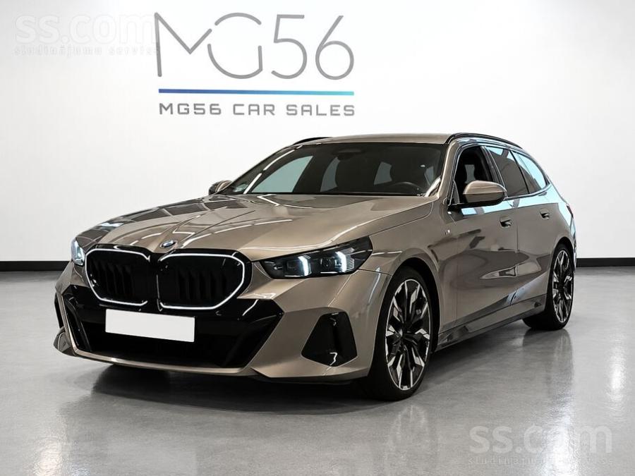 Grey BMW 520 2024 in Riga, with an engine capacity of 2.00 L and mileage of 69 thousand km for 49990 €, photo 1 on AUTOMOTO.COM.LV