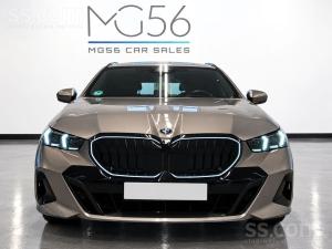 Grey BMW 520 2024 in Riga, with an engine capacity of 2.00 L and mileage of 69 thousand km for 49990 €, photo 4 on AUTOMOTO.COM.LV