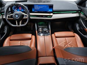 Grey BMW 520 2024 in Riga, with an engine capacity of 2.00 L and mileage of 69 thousand km for 49990 €, photo 8 on AUTOMOTO.COM.LV