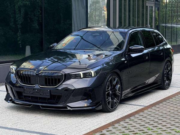Grey BMW 520 2025 in Vilnius, with an engine capacity of 2.00 L and mileage of 19 thousand km for 49900 €, photo 9 on AUTOMOTO.COM.LV