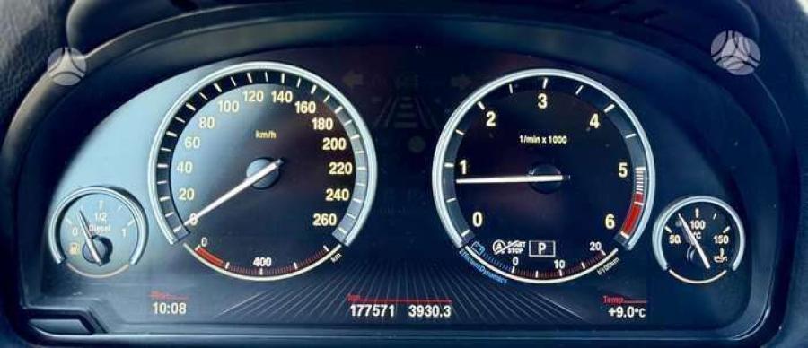 BMW 520 2013 in Siauliai, with an engine capacity of 2.00 L and mileage of 178 thousand km for 13550 €, photo 32 on AUTOMOTO.COM.LV