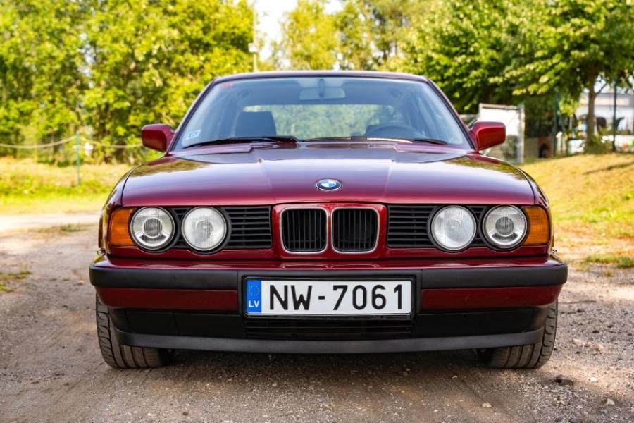 Красный БМВ 520 1990 в Рига, объемом двигателя 2.00 л и пробегом 356 тыс. км за 7000 €, фото 23 на AUTOMOTO.COM.LV
