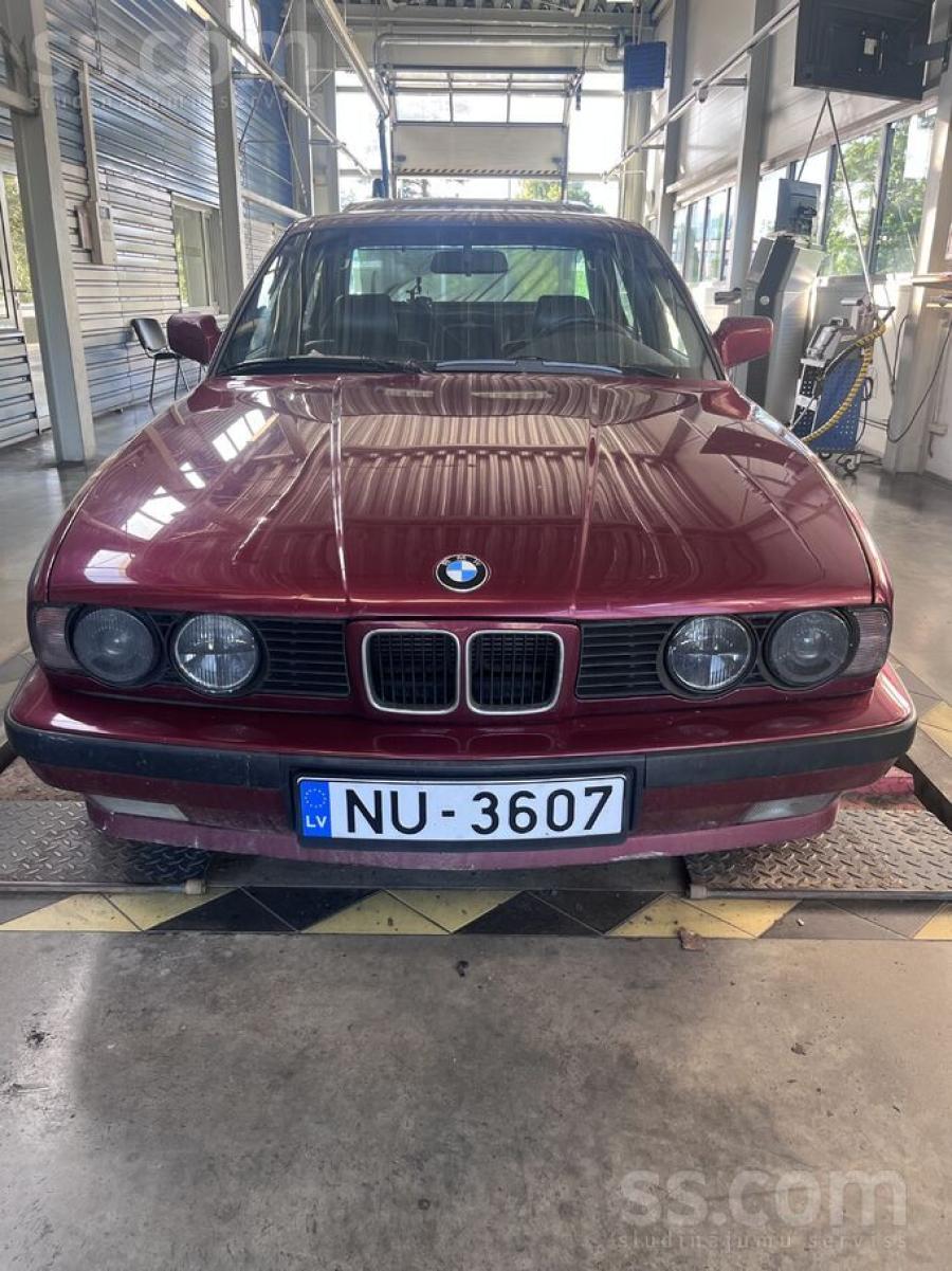 Sarkans BMW 520 1991 Valmiera, ar dzinēja tilpumu 2.00 L un nobraukumu 390 tūkst. km par 8000 €, foto 5 vietnē AUTOMOTO.COM.LV