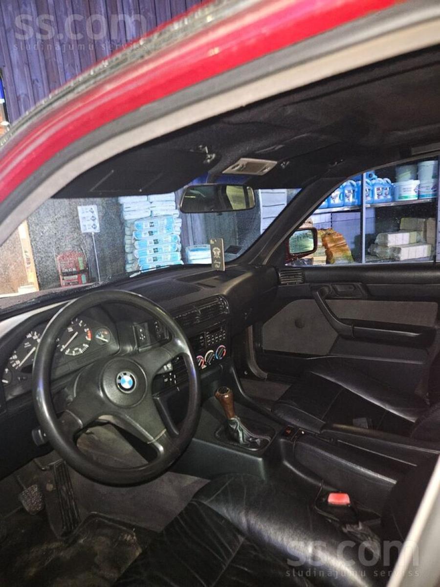 Sarkans BMW 520 1991 Valmiera, ar dzinēja tilpumu 2.00 L un nobraukumu 390 tūkst. km par 8000 €, foto 7 vietnē AUTOMOTO.COM.LV