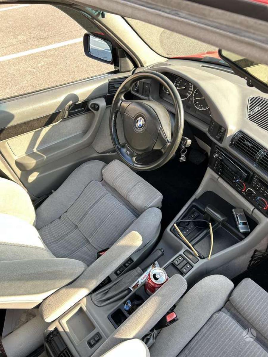 Sarkans BMW 520 1995 Klaipėda, ar dzinēja tilpumu 2.00 L un nobraukumu 322 tūkst. km par 9999 €, foto 13 vietnē AUTOMOTO.COM.LV