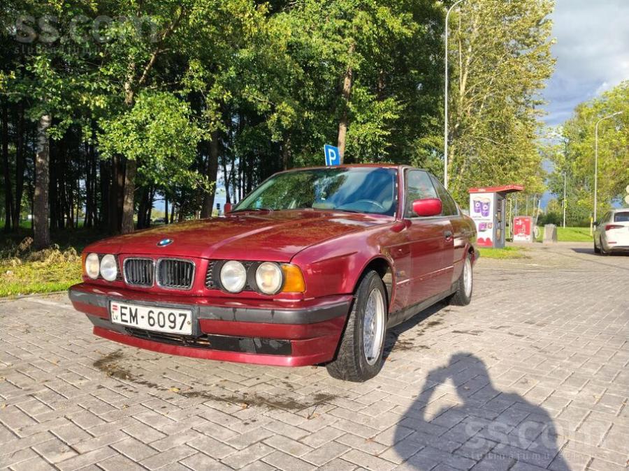 Sarkans BMW 520 1995 Rīga, ar dzinēja tilpumu 2.00 L un nobraukumu 200 tūkst. km par 3900 €, foto 5 vietnē AUTOMOTO.COM.LV
