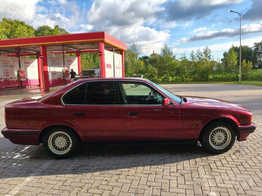 Sarkans BMW 520 1995 Rīga, ar dzinēja tilpumu 2.00 L un nobraukumu 200 tūkst. km par 3900 €, foto 6 vietnē AUTOMOTO.COM.LV