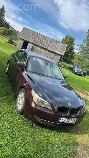 Sarkans BMW 520 2006 Ludza, ar dzinēja tilpumu 2.00 L un nobraukumu 310 tūkst. km par 2500 €, foto 3 vietnē AUTOMOTO.COM.LV