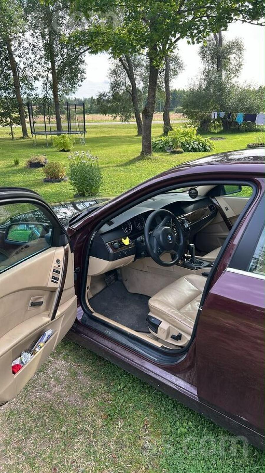 Sarkans BMW 520 2006 Ludza, ar dzinēja tilpumu 2.00 L un nobraukumu 310 tūkst. km par 2500 €, foto 7 vietnē AUTOMOTO.COM.LV