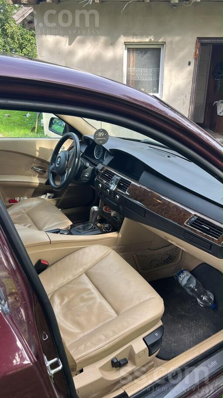 Sarkans BMW 520 2006 Ludza, ar dzinēja tilpumu 2.00 L un nobraukumu 310 tūkst. km par 2500 €, foto 8 vietnē AUTOMOTO.COM.LV