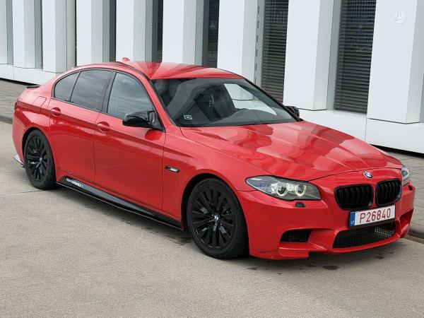 Sarkans BMW 520 2010 Viļņa, ar dzinēja tilpumu 2.00 L un nobraukumu 270 tūkst. km par 8500 €, foto 5 vietnē AUTOMOTO.COM.LV