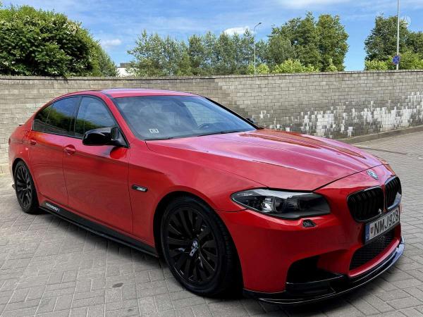 Sarkans BMW 520 2012 Viļņa, ar dzinēja tilpumu 2.00 L un nobraukumu 281 tūkst. km par 7800 €, foto 3 vietnē AUTOMOTO.COM.LV
