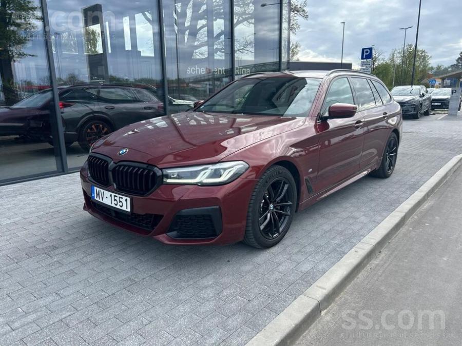 Sarkans BMW 520 2020 Rīga, ar dzinēja tilpumu 2.00 L un nobraukumu 71 tūkst. km par 32400 €, foto 1 vietnē AUTOMOTO.COM.LV