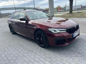 Sarkans BMW 520 2020 Rīga, ar dzinēja tilpumu 2.00 L un nobraukumu 71 tūkst. km par 32400 €, foto 3 vietnē AUTOMOTO.COM.LV