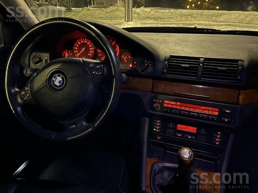 BMW 520 2001 Madona, ar dzinēja tilpumu 2.00 L un nobraukumu 389 tūkst. km par 2350 €, foto 13 vietnē AUTOMOTO.COM.LV