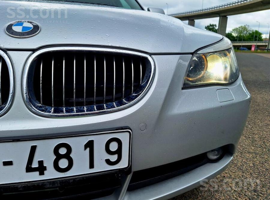 BMW 520 2003 in Riga, with an engine capacity of 2.20 L and mileage of 330 thousand km for 2300 €, photo 17 on AUTOMOTO.COM.LV