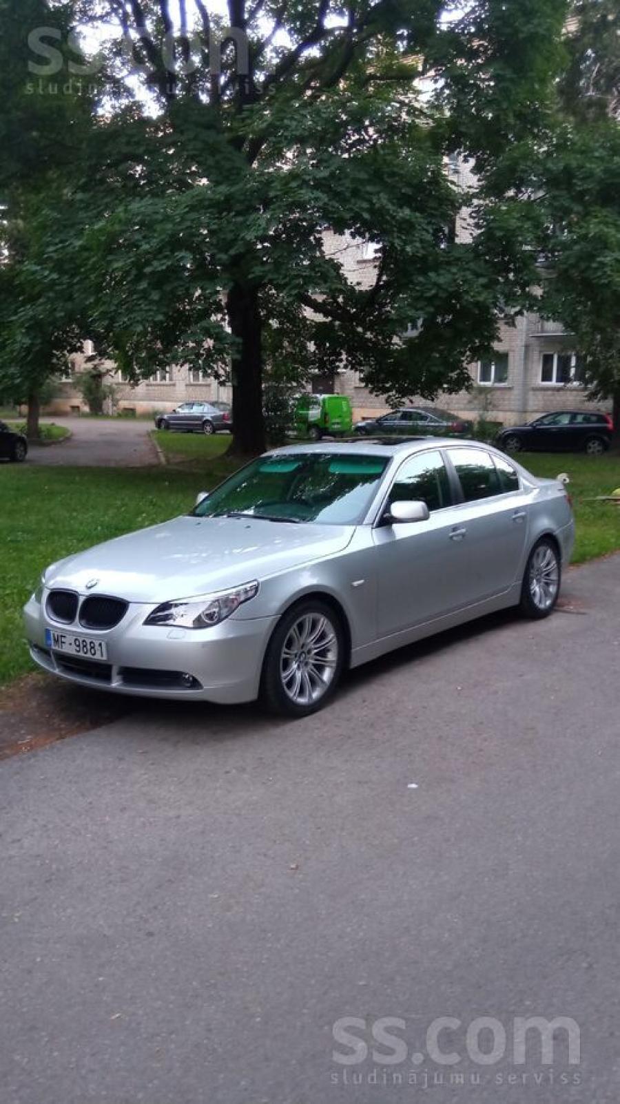 BMW 520 2004 in Riga, with an engine capacity of 2.20 L and mileage of 261 thousand km for 4000 €, photo 1 on AUTOMOTO.COM.LV