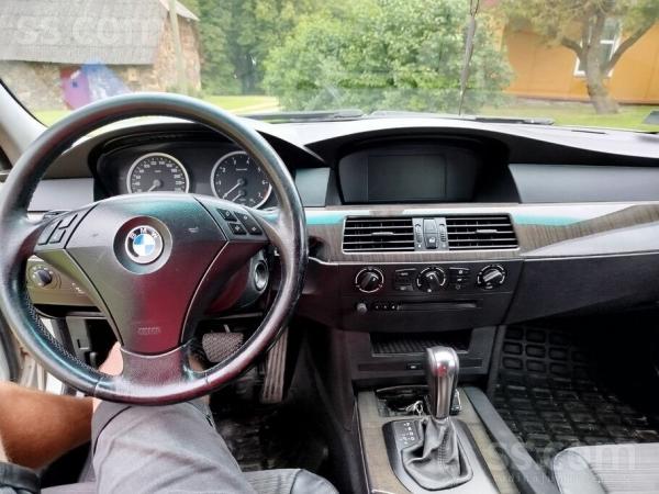 BMW 520 2004 in Kuldiga, with an engine capacity of 2.20 L and mileage of 355 thousand km for 2600 €, photo 3 on AUTOMOTO.COM.LV