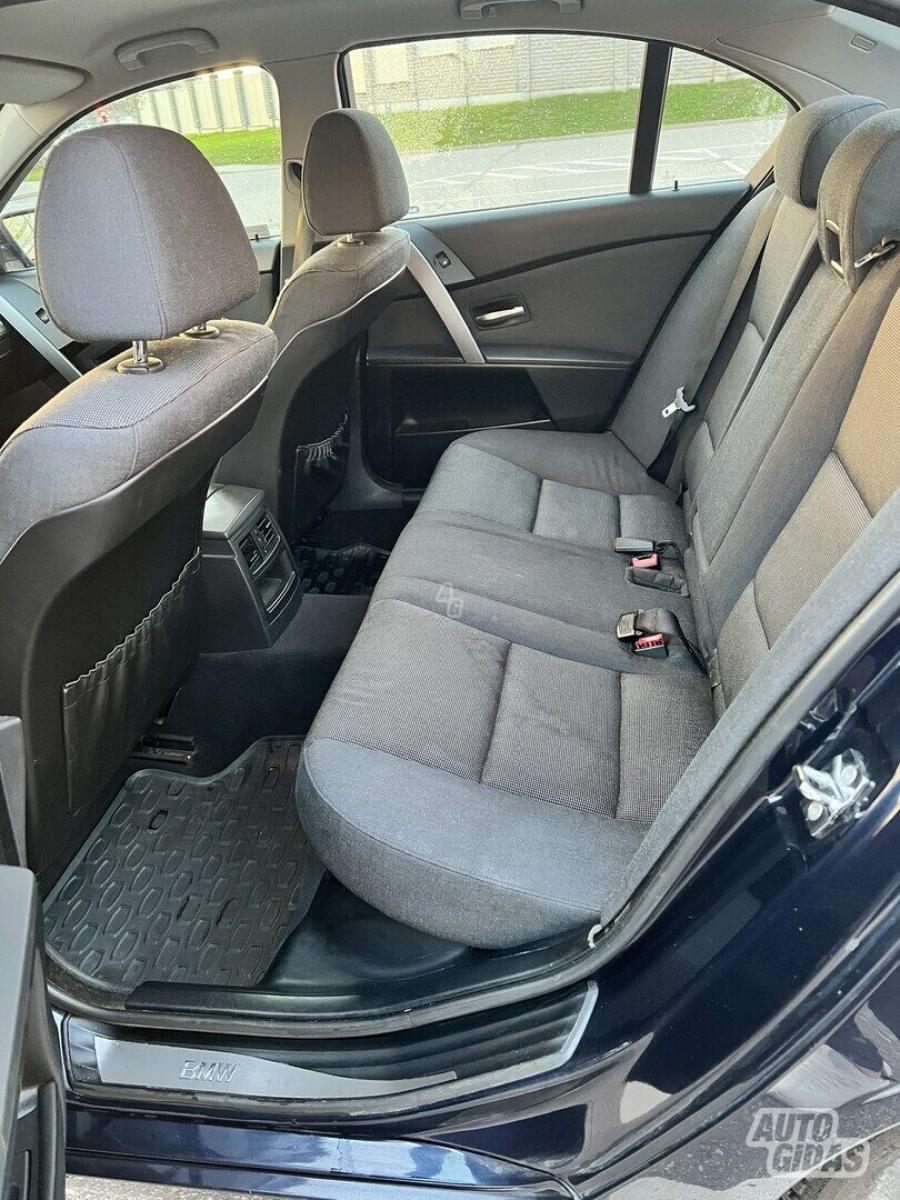 BMW 520 2004 Kauņa, ar dzinēja tilpumu 2.20 L un nobraukumu 350 tūkst. km par 1900 €, foto 11 vietnē AUTOMOTO.COM.LV