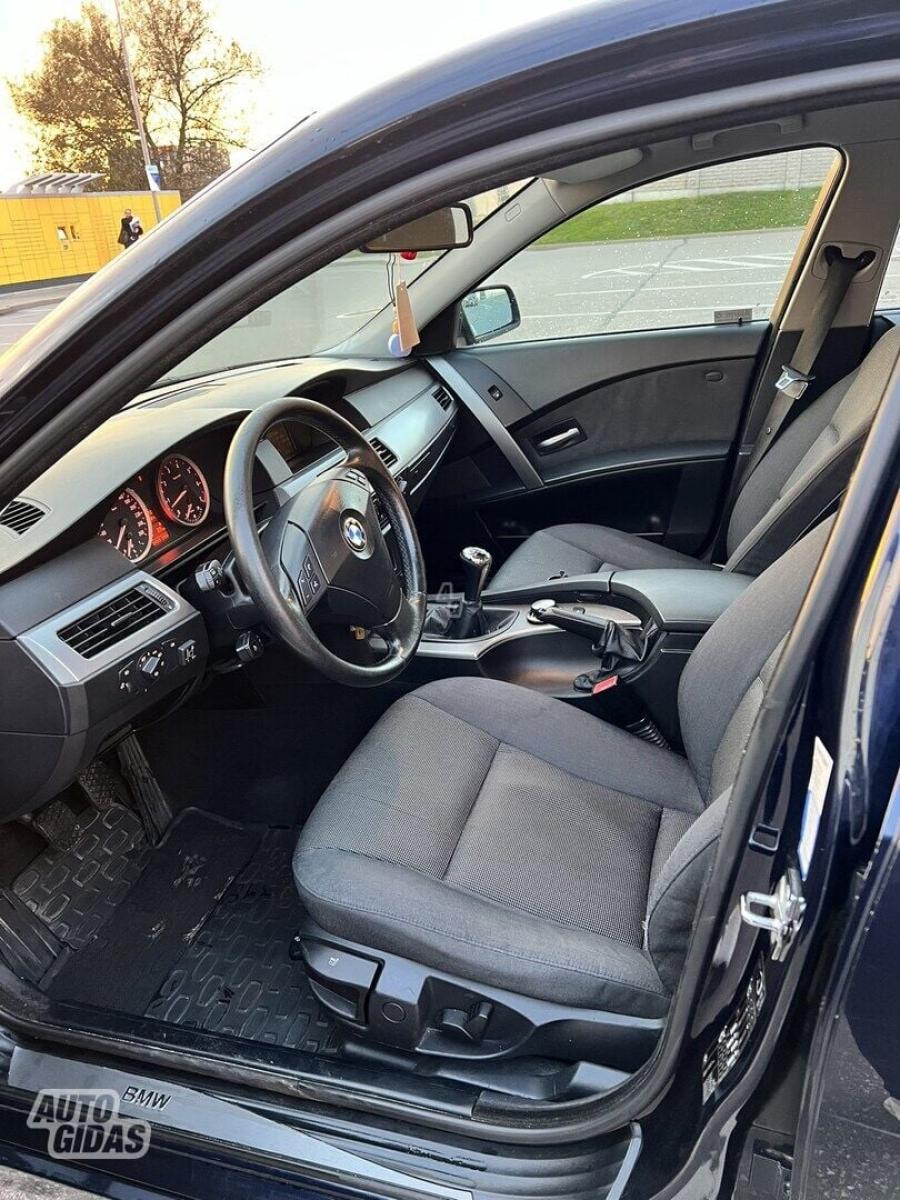 BMW 520 2004 Kauņa, ar dzinēja tilpumu 2.20 L un nobraukumu 350 tūkst. km par 1900 €, foto 13 vietnē AUTOMOTO.COM.LV