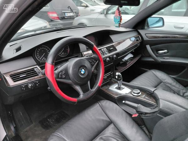 BMW 520 2008 in Vilnius, with an engine capacity of 2.00 L and mileage of 480 thousand km for 3000 €, photo 6 on AUTOMOTO.COM.LV