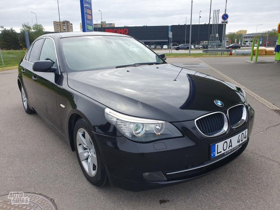 BMW 520 2008 in Kaunas, with an engine capacity of 2.00 L and mileage of 280 thousand km for 2950 €, photo 4 on AUTOMOTO.COM.LV