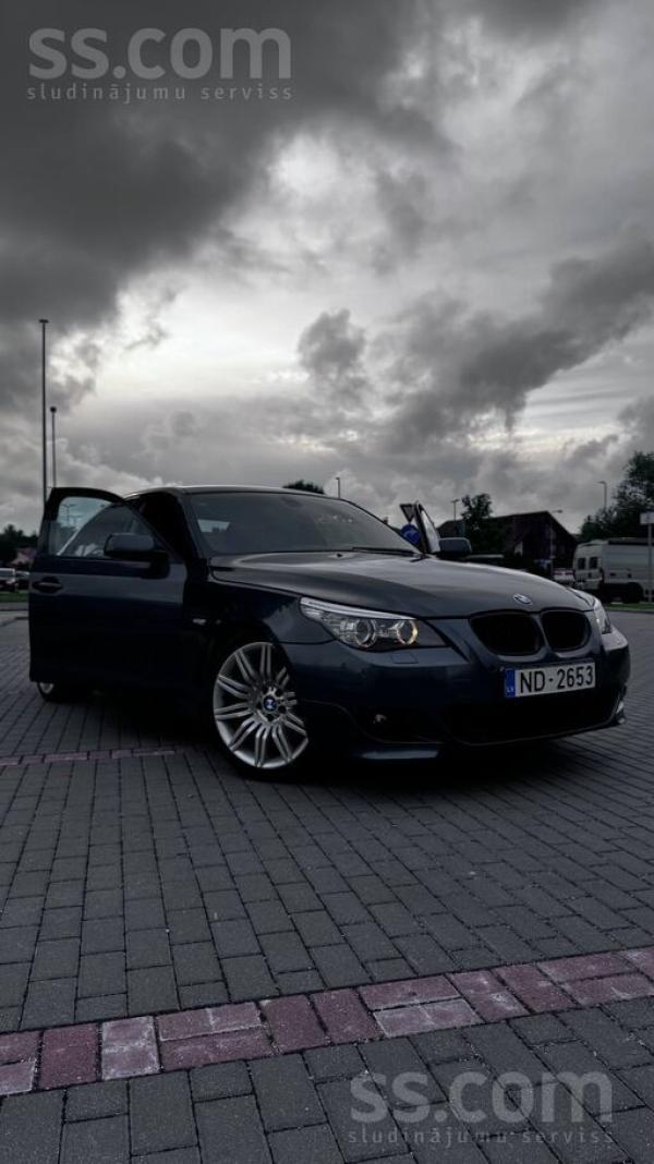 BMW 520 2008 in Liepaja, with an engine capacity of 2.00 L and mileage of 255 thousand km for 6500 €, photo 1 on AUTOMOTO.COM.LV