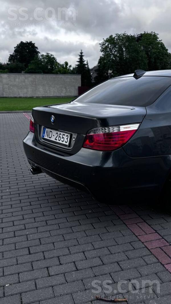 BMW 520 2008 in Liepaja, with an engine capacity of 2.00 L and mileage of 255 thousand km for 6500 €, photo 4 on AUTOMOTO.COM.LV