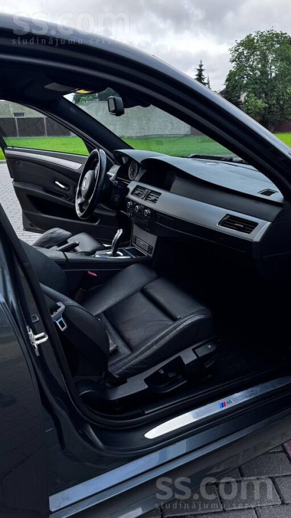 BMW 520 2008 Liepāja, ar dzinēja tilpumu 2.00 L un nobraukumu 255 tūkst. km par 6500 €, foto 6 vietnē AUTOMOTO.COM.LV