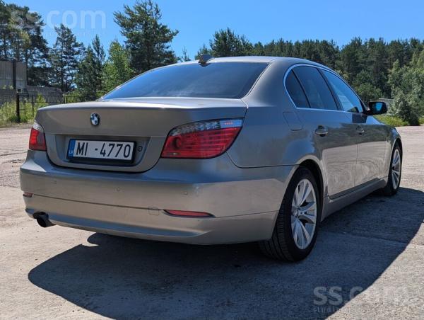 BMW 520 2009 in Daugavpils, with an engine capacity of 2.00 L and mileage of 362 thousand km for 4250 €, photo 4 on AUTOMOTO.COM.LV