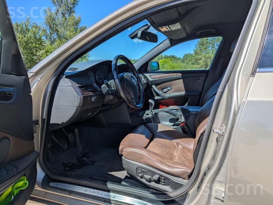 BMW 520 2009 Daugavpils, ar dzinēja tilpumu 2.00 L un nobraukumu 362 tūkst. km par 4250 €, foto 6 vietnē AUTOMOTO.COM.LV