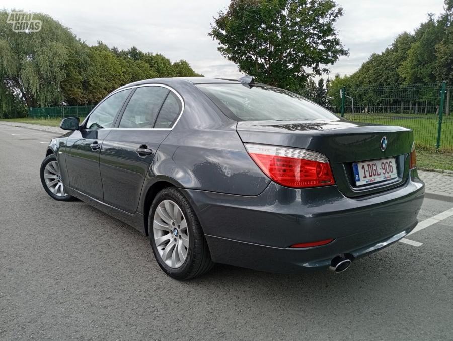 BMW 520 2009 in Vilnius, with an engine capacity of 2.00 L and mileage of 214 thousand km for 5000 €, photo 5 on AUTOMOTO.COM.LV