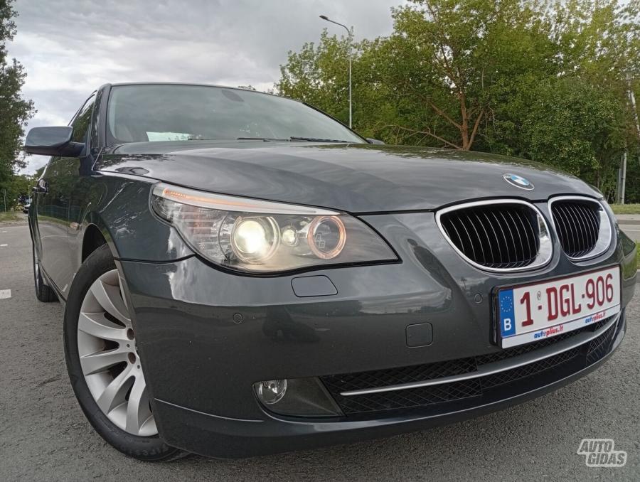 BMW 520 2009 in Vilnius, with an engine capacity of 2.00 L and mileage of 214 thousand km for 5000 €, photo 10 on AUTOMOTO.COM.LV