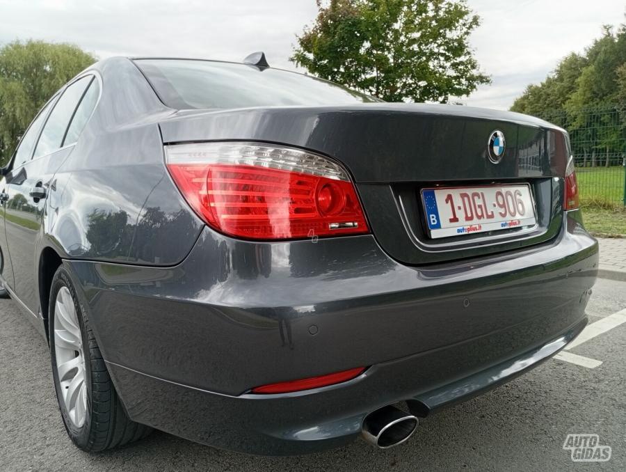BMW 520 2009 in Vilnius, with an engine capacity of 2.00 L and mileage of 214 thousand km for 5000 €, photo 11 on AUTOMOTO.COM.LV