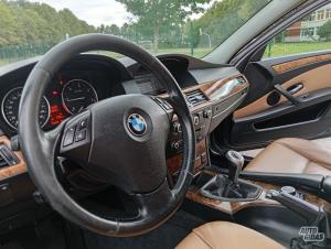 BMW 520 2009 in Vilnius, with an engine capacity of 2.00 L and mileage of 214 thousand km for 4700 €, photo 24 on AUTOMOTO.COM.LV