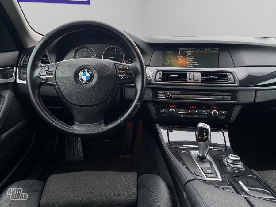 BMW 520 2010 in Vilnius, with an engine capacity of 2.00 L and mileage of 193 thousand km for 7499 €, photo 12 on AUTOMOTO.COM.LV