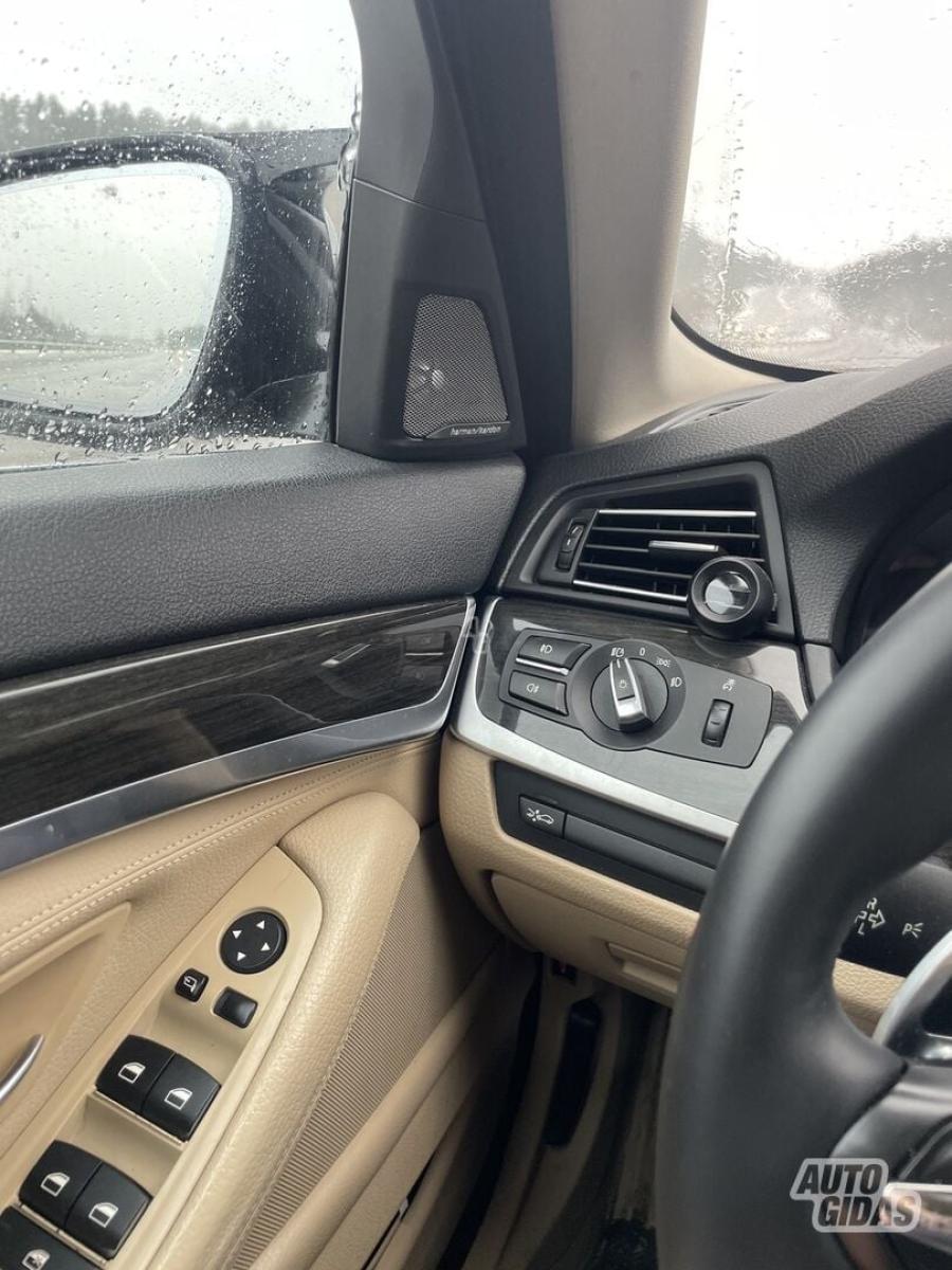 BMW 520 2010 in Jonava, with an engine capacity of 2.00 L and mileage of 392 thousand km for 6900 €, photo 9 on AUTOMOTO.COM.LV