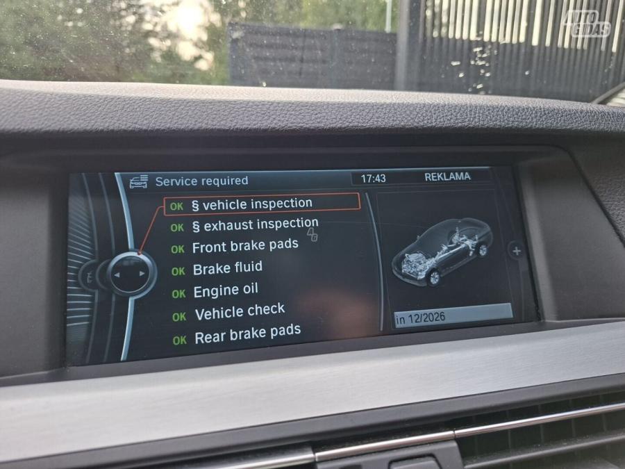 BMW 520 2010 Šilutė, ar dzinēja tilpumu 2.00 L un nobraukumu 330 tūkst. km par 6900 €, foto 15 vietnē AUTOMOTO.COM.LV