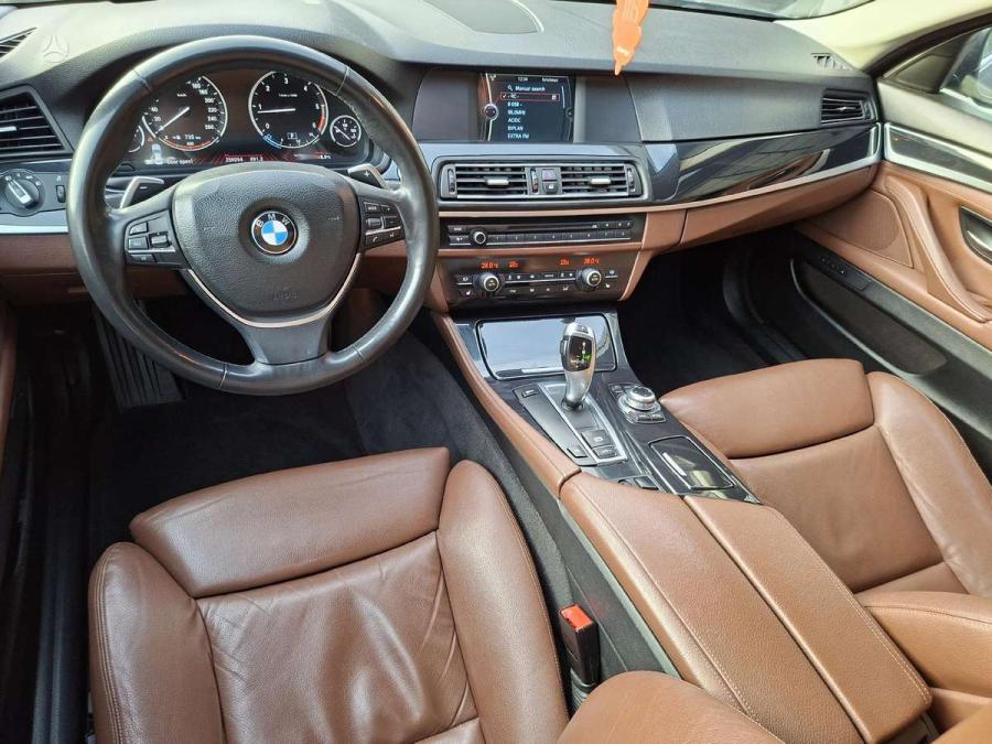BMW 520 2011 in Silute, with an engine capacity of 2.00 L and mileage of 256 thousand km for 6900 €, photo 17 on AUTOMOTO.COM.LV