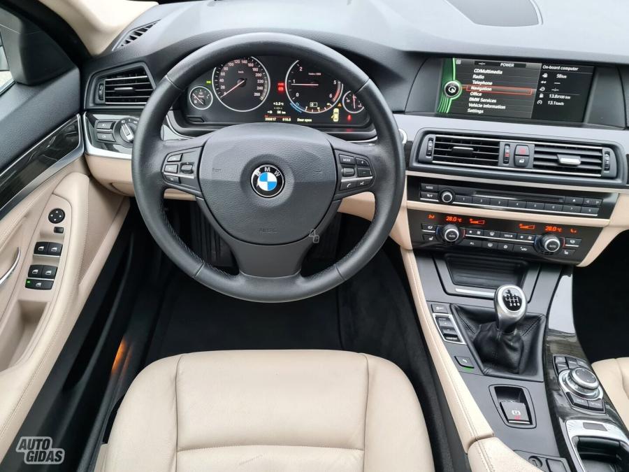 BMW 520 2011 in Kaunas, with an engine capacity of 2.00 L and mileage of 350 thousand km for 7500 €, photo 17 on AUTOMOTO.COM.LV