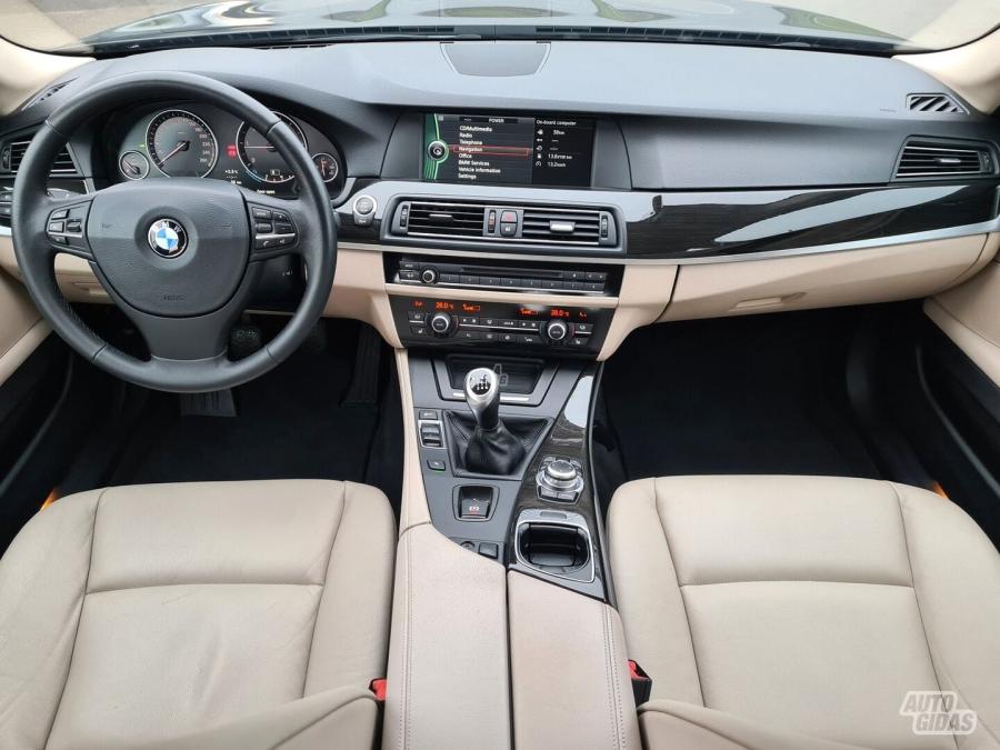 BMW 520 2011 in Kaunas, with an engine capacity of 2.00 L and mileage of 350 thousand km for 7500 €, photo 18 on AUTOMOTO.COM.LV