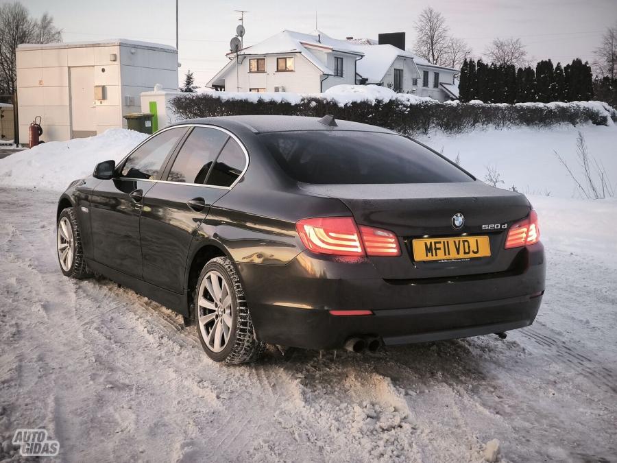 BMW 520 2011 in Telschi, with an engine capacity of 2.00 L and mileage of 230 thousand km for 3450 €, photo 4 on AUTOMOTO.COM.LV