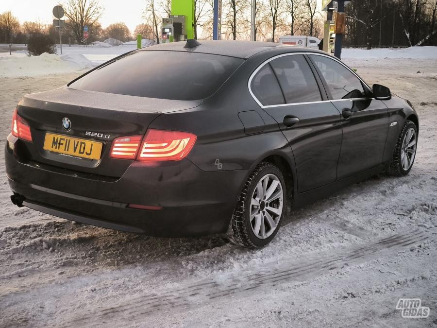 BMW 520 2011 in Telschi, with an engine capacity of 2.00 L and mileage of 230 thousand km for 3450 €, photo 6 on AUTOMOTO.COM.LV